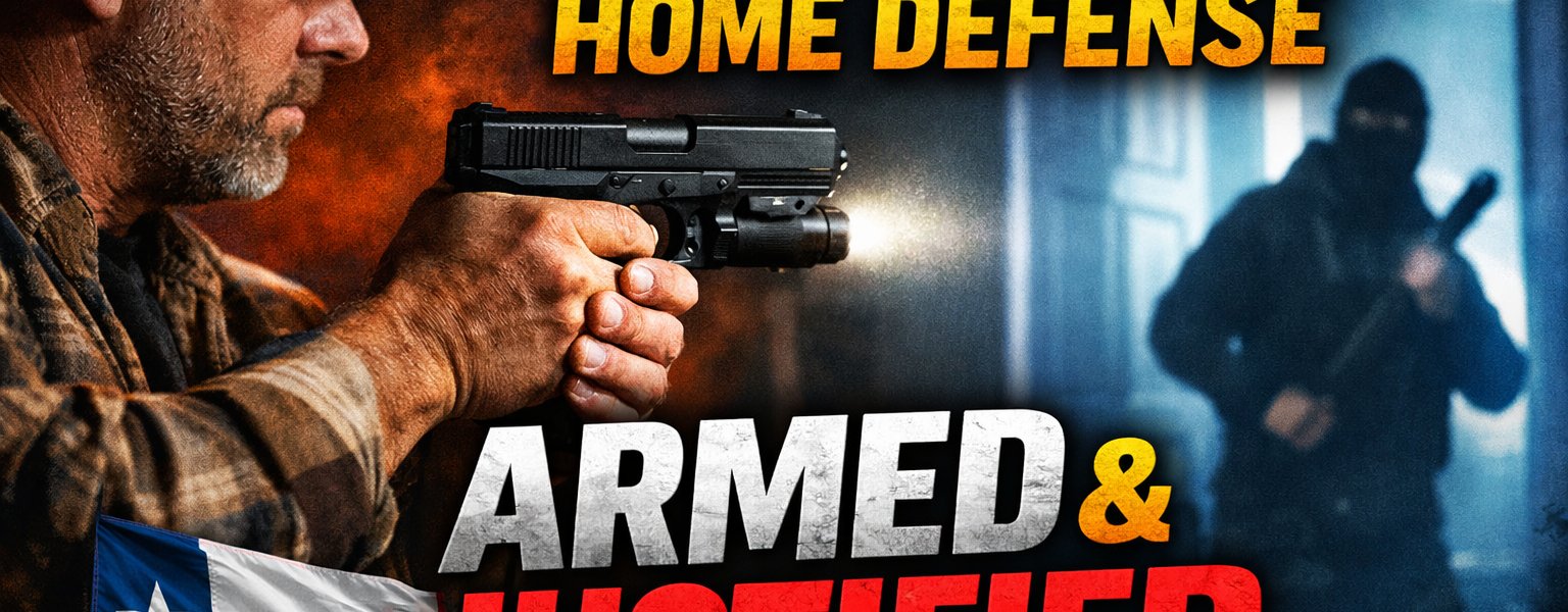 When Seconds Matter: A Texas Home Defense That Says Everything - The ...