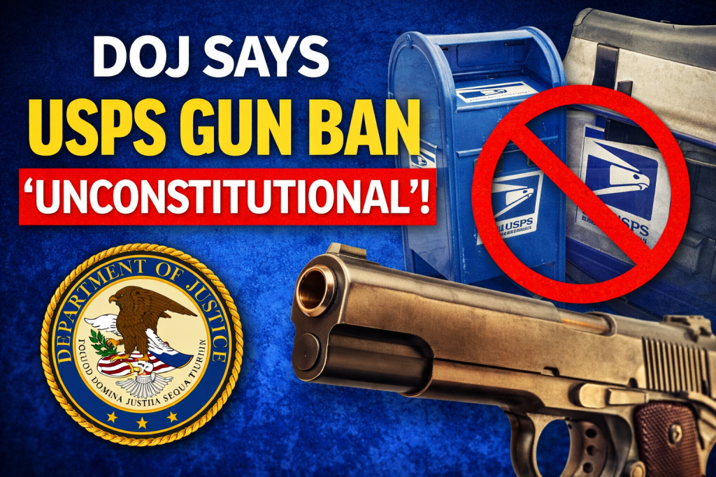 DOJ: USPS gun ban ruled unconstitutional - The Gun Experiment