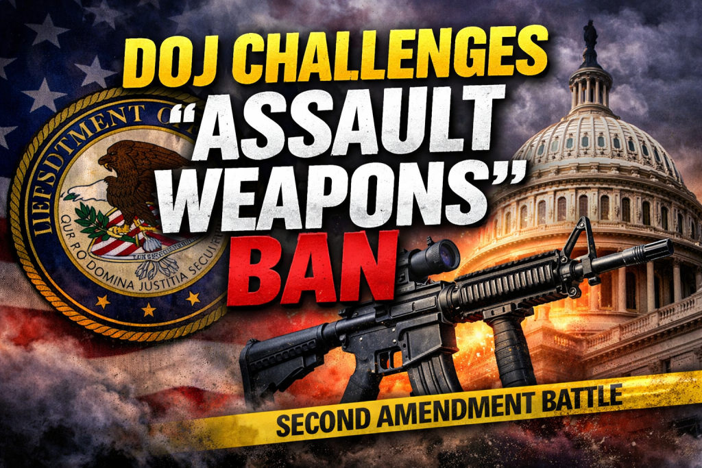 DOJ Challenges “Assault Weapons” Ban - The Gun Experiment